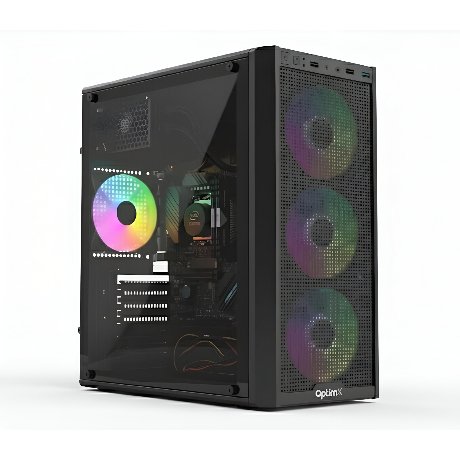 PC desktop OptimX Prime SpectreX V2, Intel® Core™ i5-12400 até 4.4Ghz ...